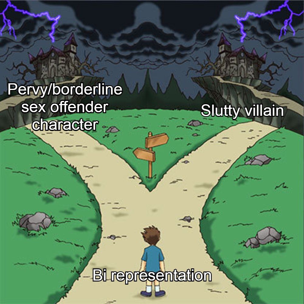 Bi Representation be like | Scrolller