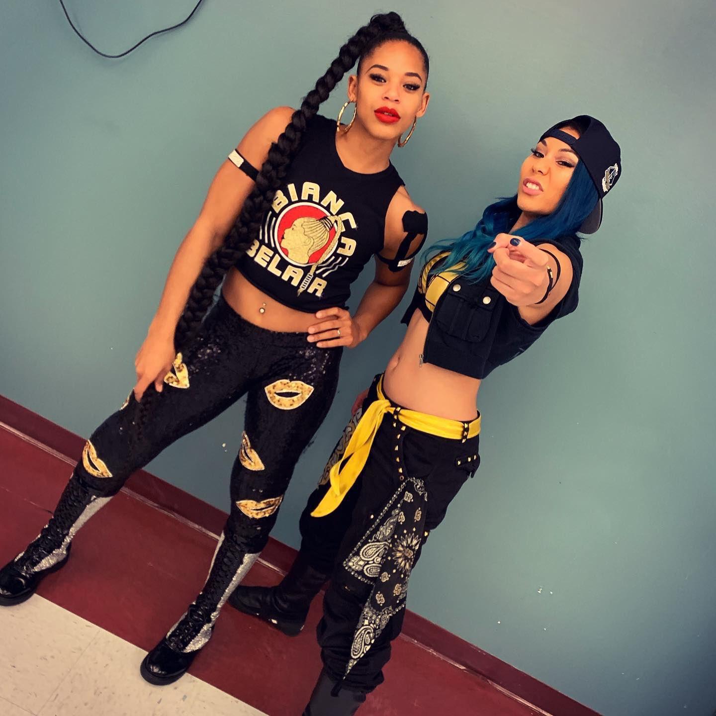 Bianca Belair and Mia Yim | Scrolller