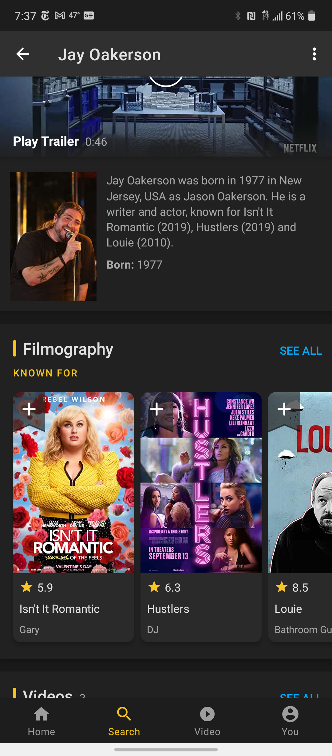 Big Jay was in a romcom? | Scrolller