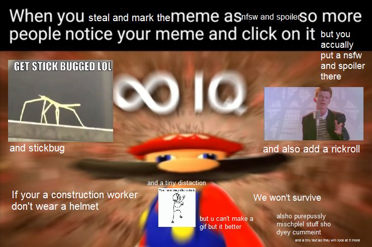 big pp and brain not kinda stuff oc | Scrolller