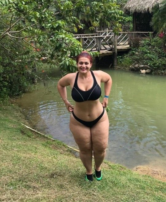 Big thighs by the river | Scrolller