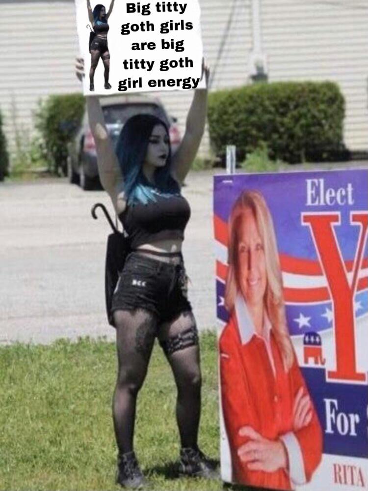 Big Titty Goth Girl Supremacy Scrolller