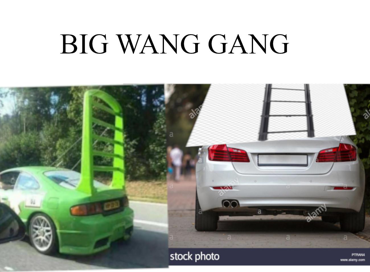 big wang gang be like | Scrolller