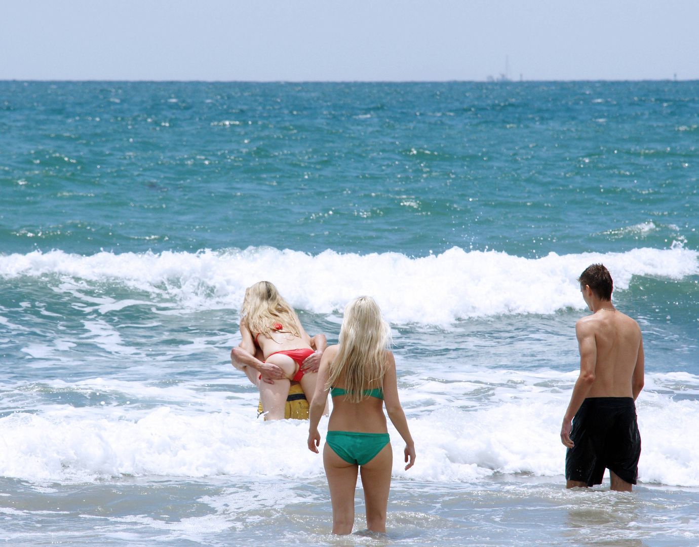 Bikini bottoms pulled to the side | Scrolller