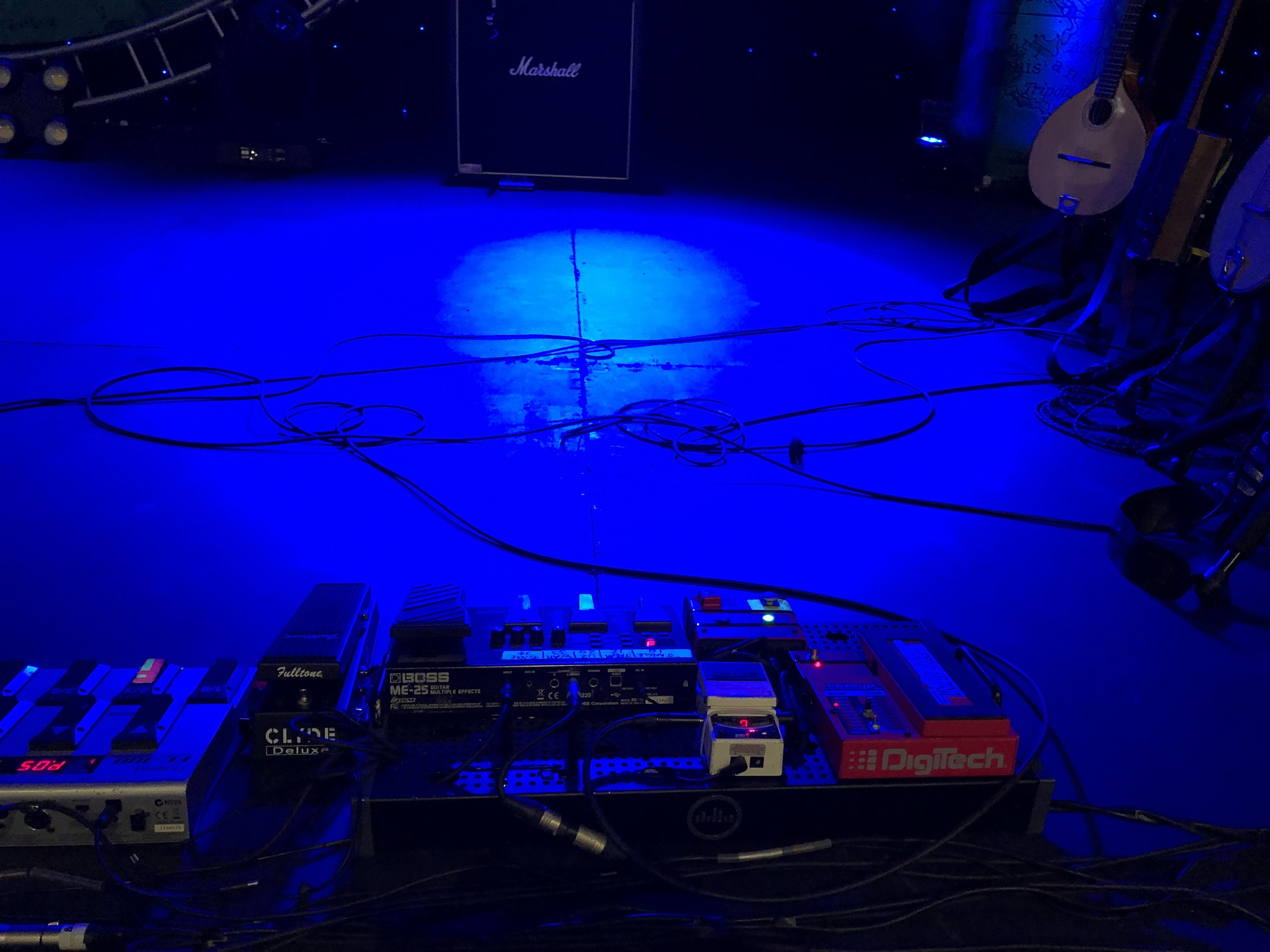 Bill Bailey’s pedal setup for tonight’s Cardiff gig! | Scrolller Bill Bailey’s pedal setup for tonight’s Cardiff gig! | Scrolller