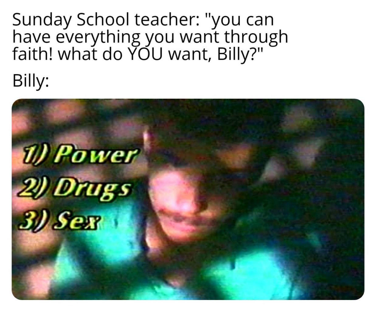 Billy's got big dreams, Father Mulroney. | Scrolller