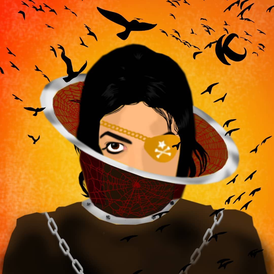 Bir de Michael Jackson illüstrasyonumu atıp gideyim. | Scrolller