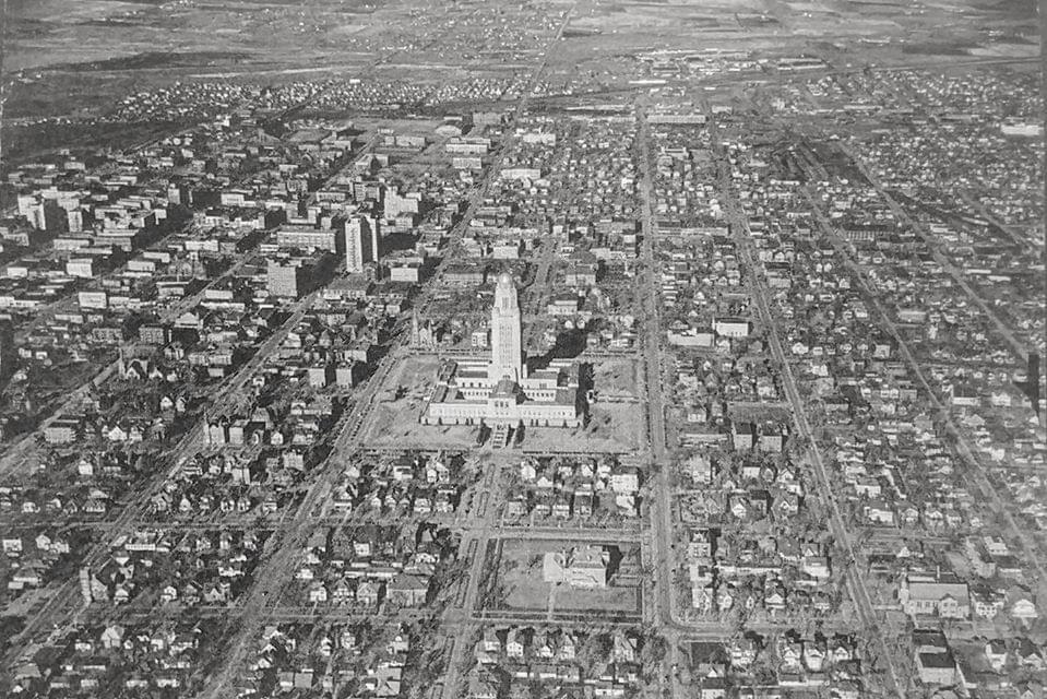 Birds eye view photo bef. 1950 | Scrolller