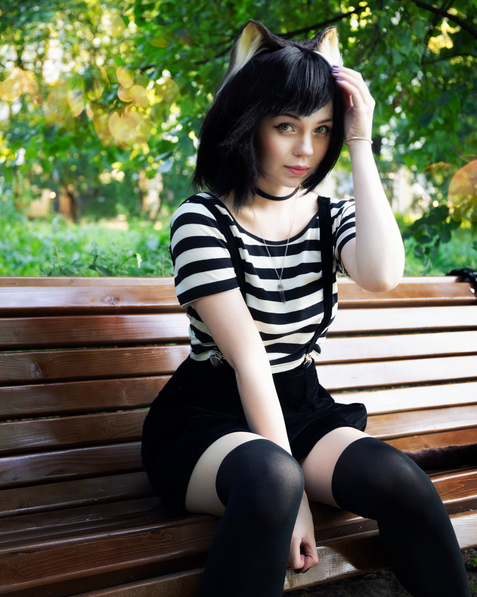 Black cat catgirl by Caticornplay | Scrolller