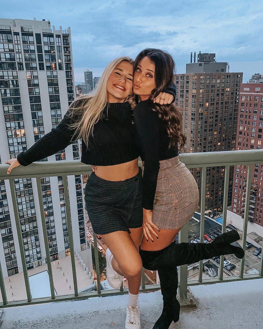 Black Sweaters on the Balcony | Scrolller