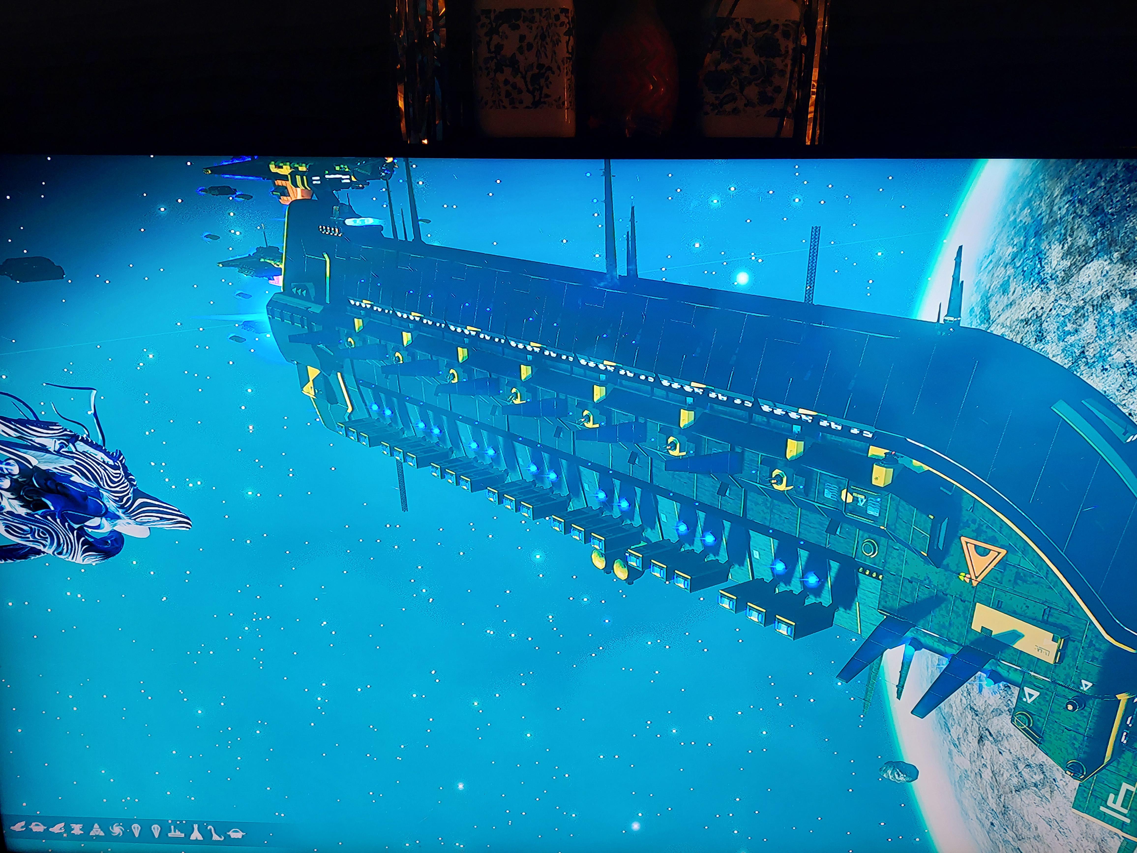 Black/Yellow Sentinel Freighter | Scrolller