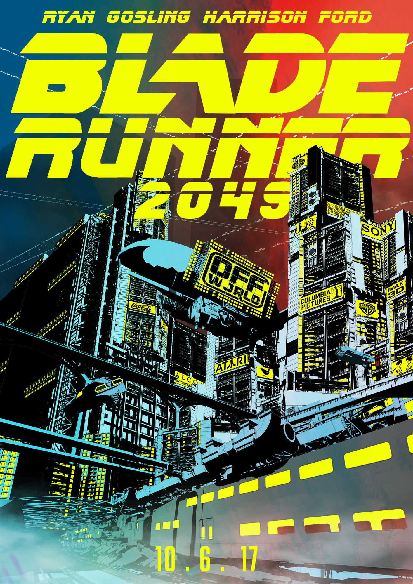 Blade Runner 2049 Poster raw Sketchup (Gallery in comments) | Scrolller