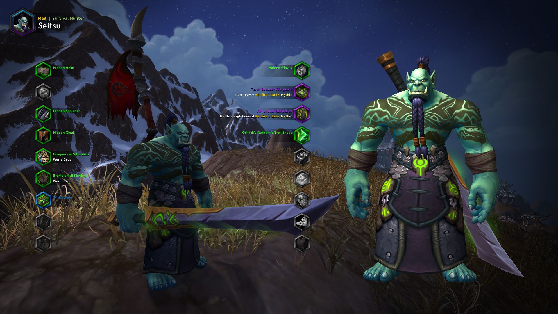 Blademaster: My highest effort transmog | Scrolller