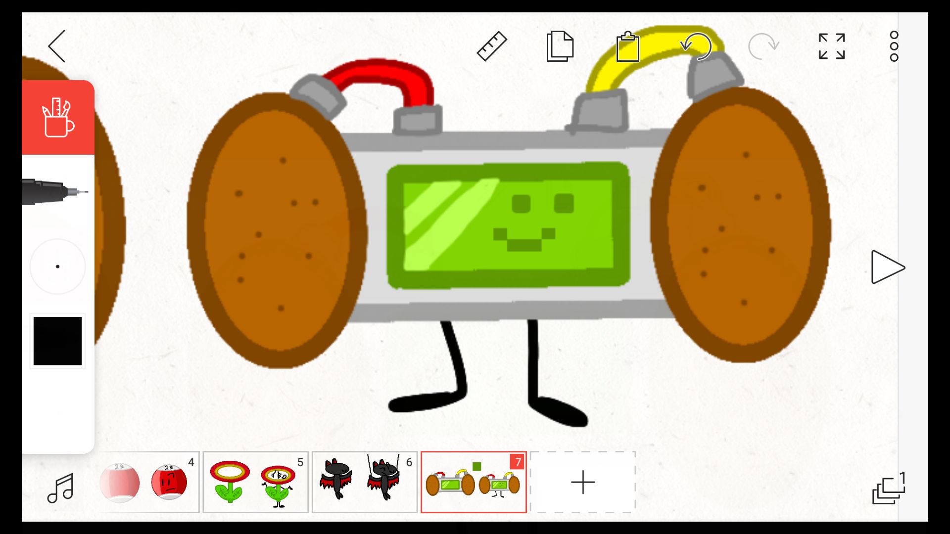 Blessed potato clock boi | Scrolller