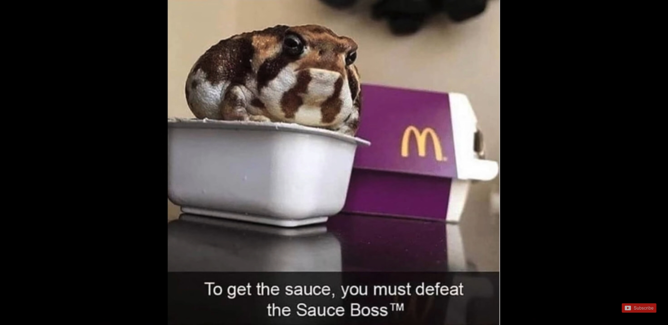Blessed toad on sauce | Scrolller
