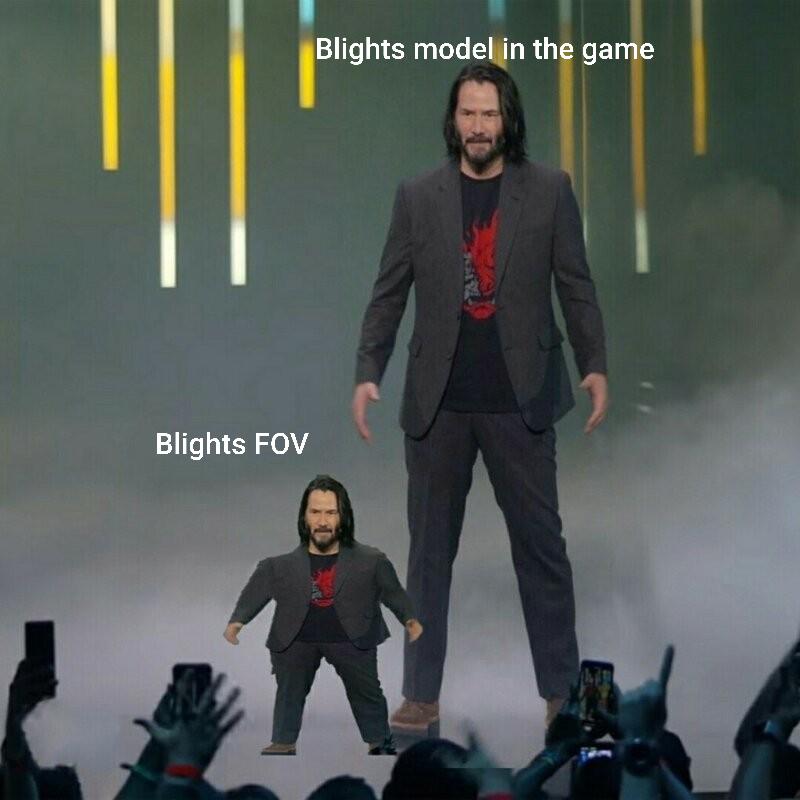 Blight very smol | Scrolller