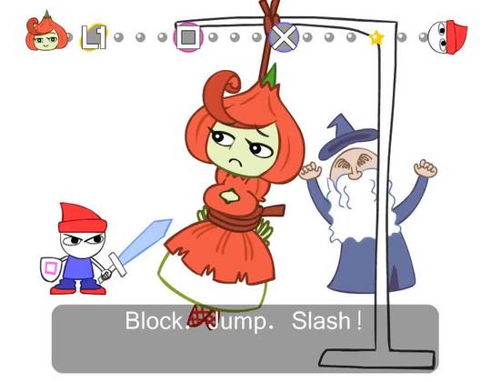 Block. Jump. Slash! | Scrolller