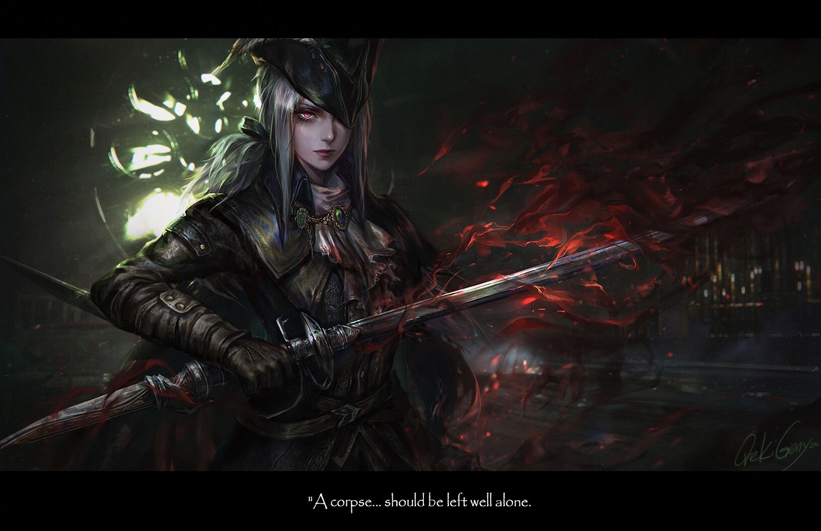 Bloodborne Lady Maria by Oreki Genya | Scrolller