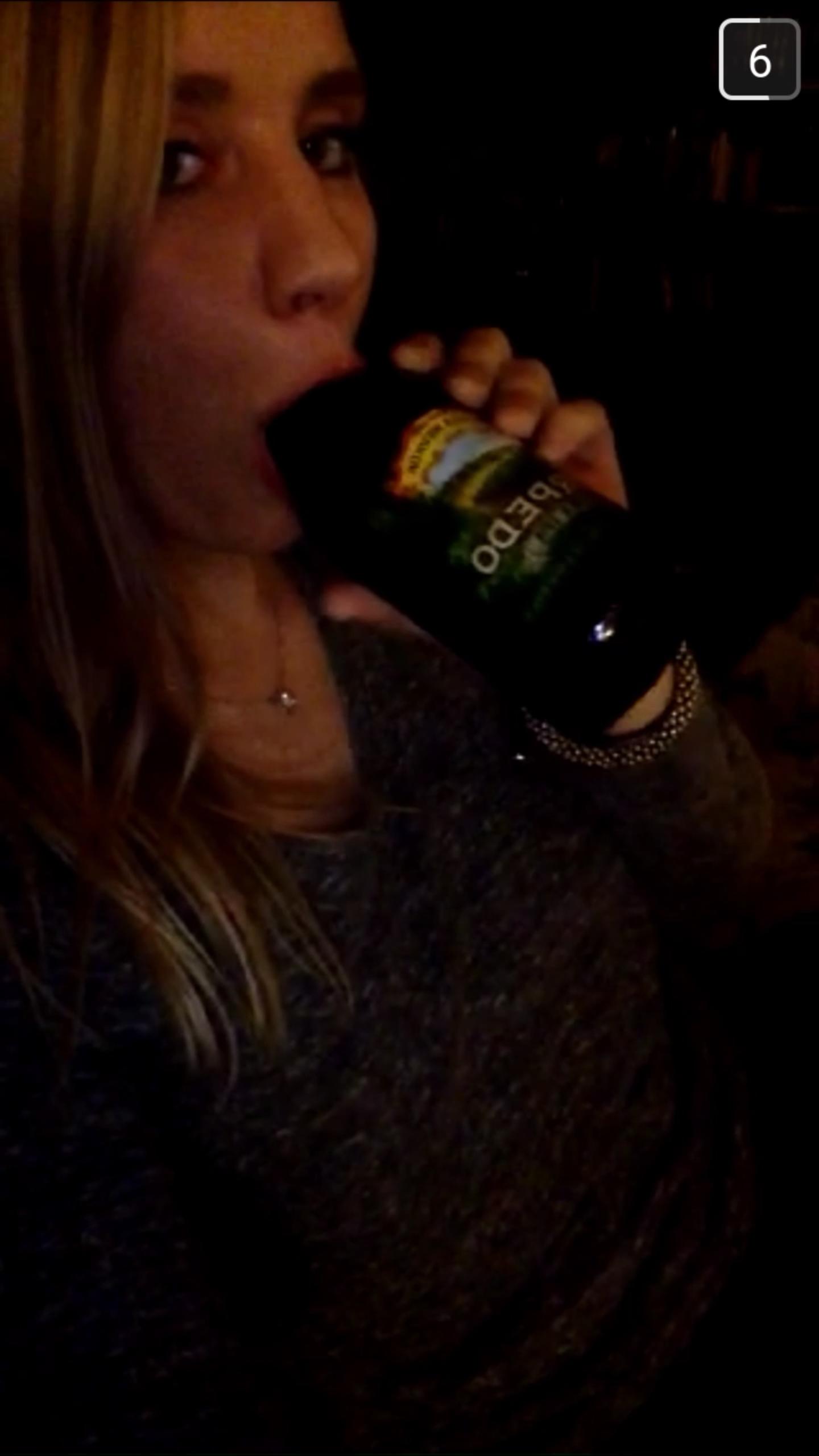 Blowing the bottle.. the beer didn't ask for this.. | Scrolller