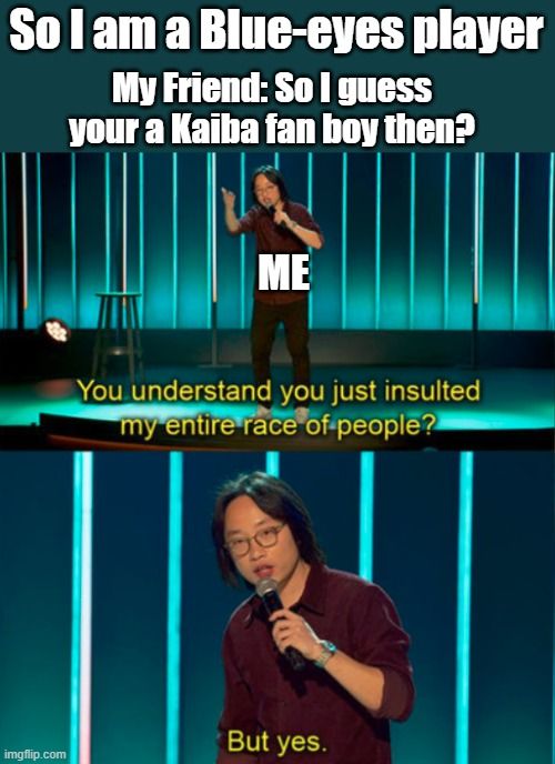 Blue-eyes dot meme | Scrolller