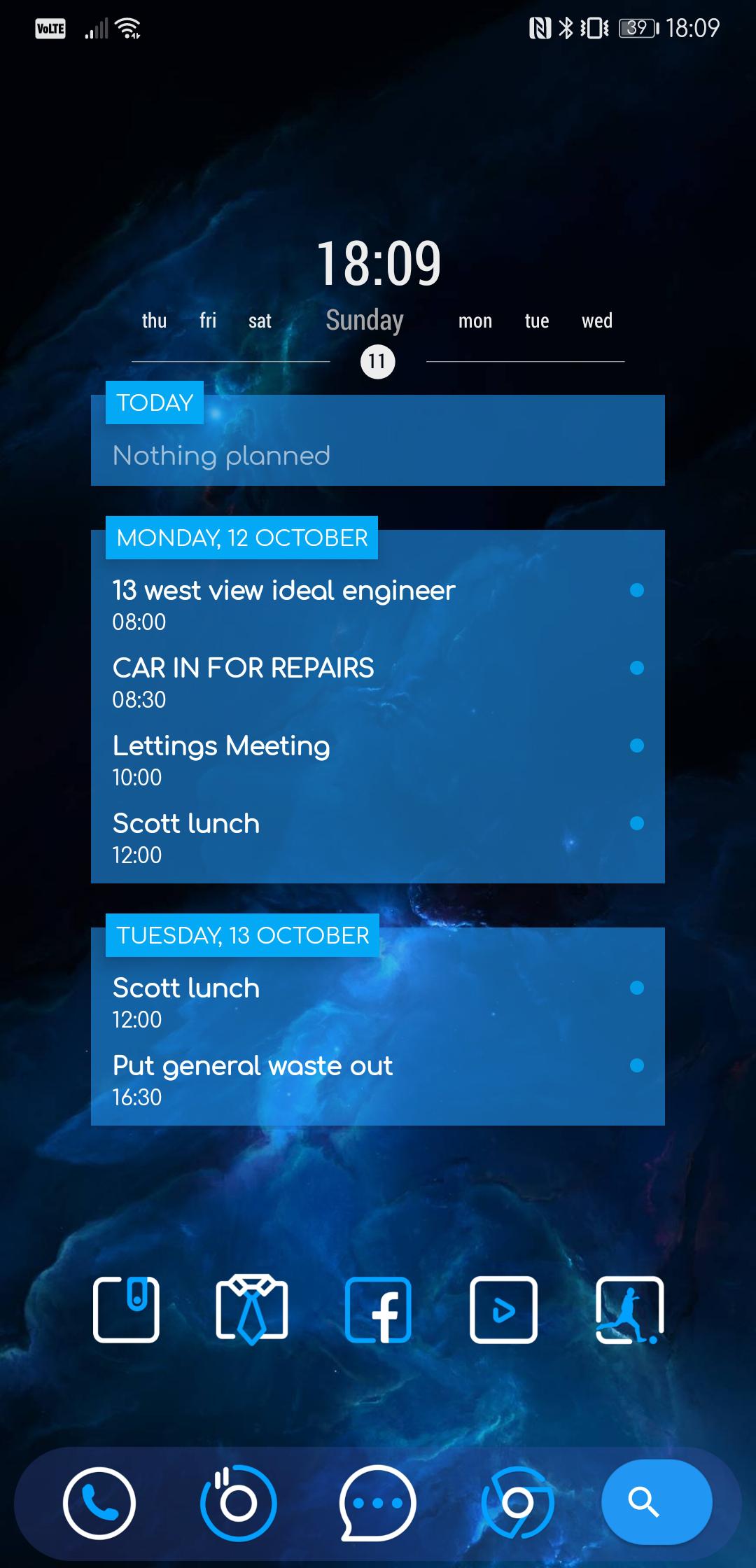 Blue theme | Scrolller