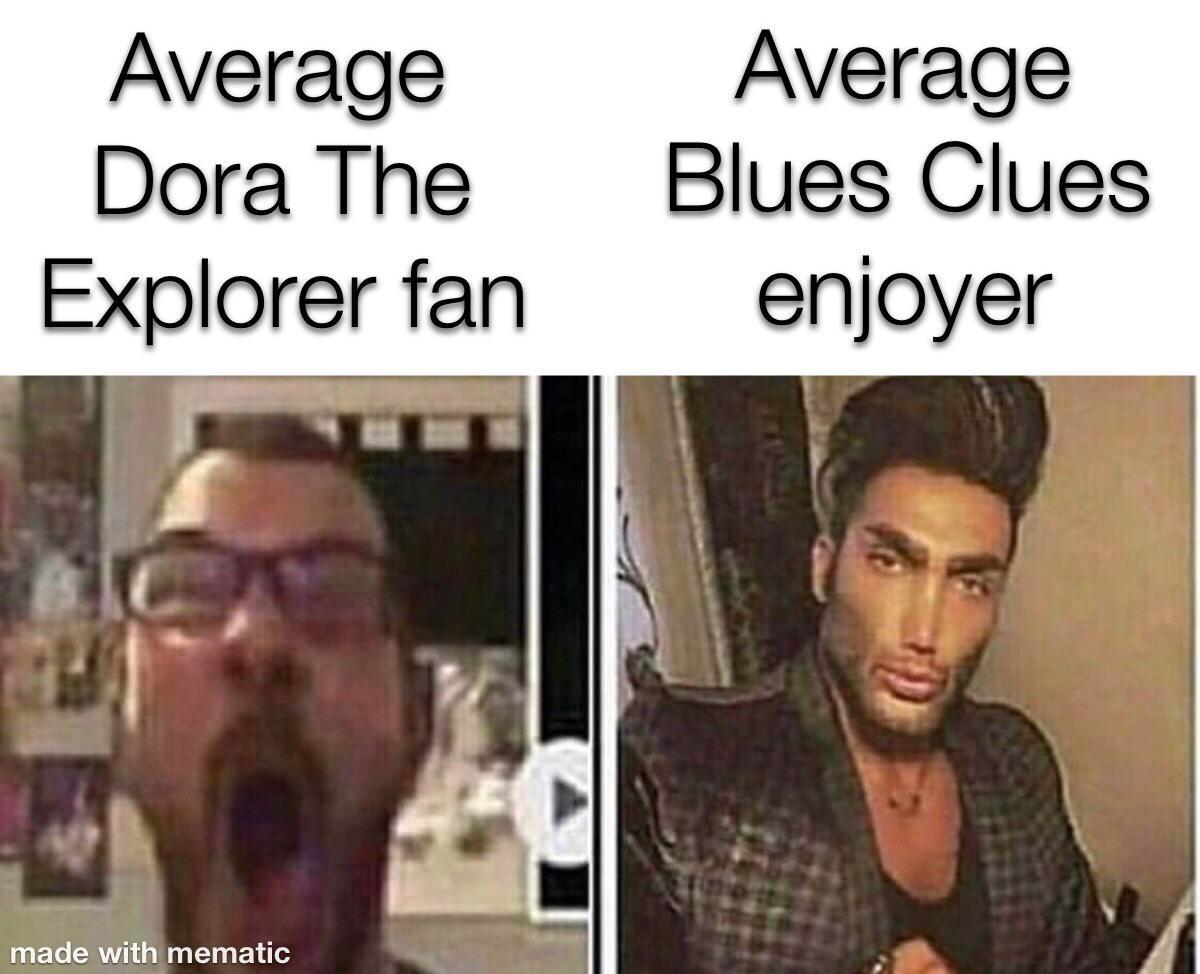 Blues Clues all the way | Scrolller