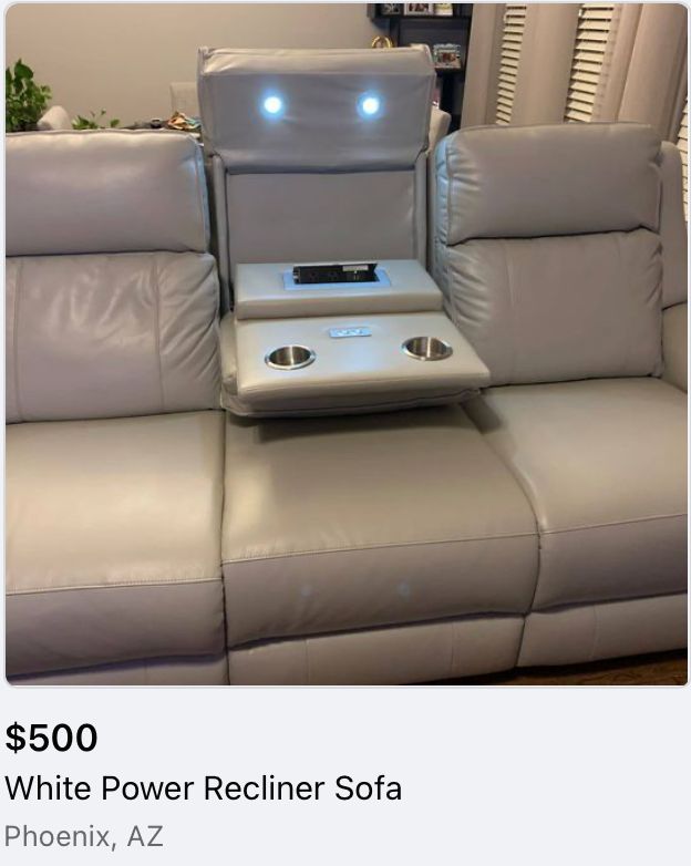 Blursed recliner sofa | Scrolller