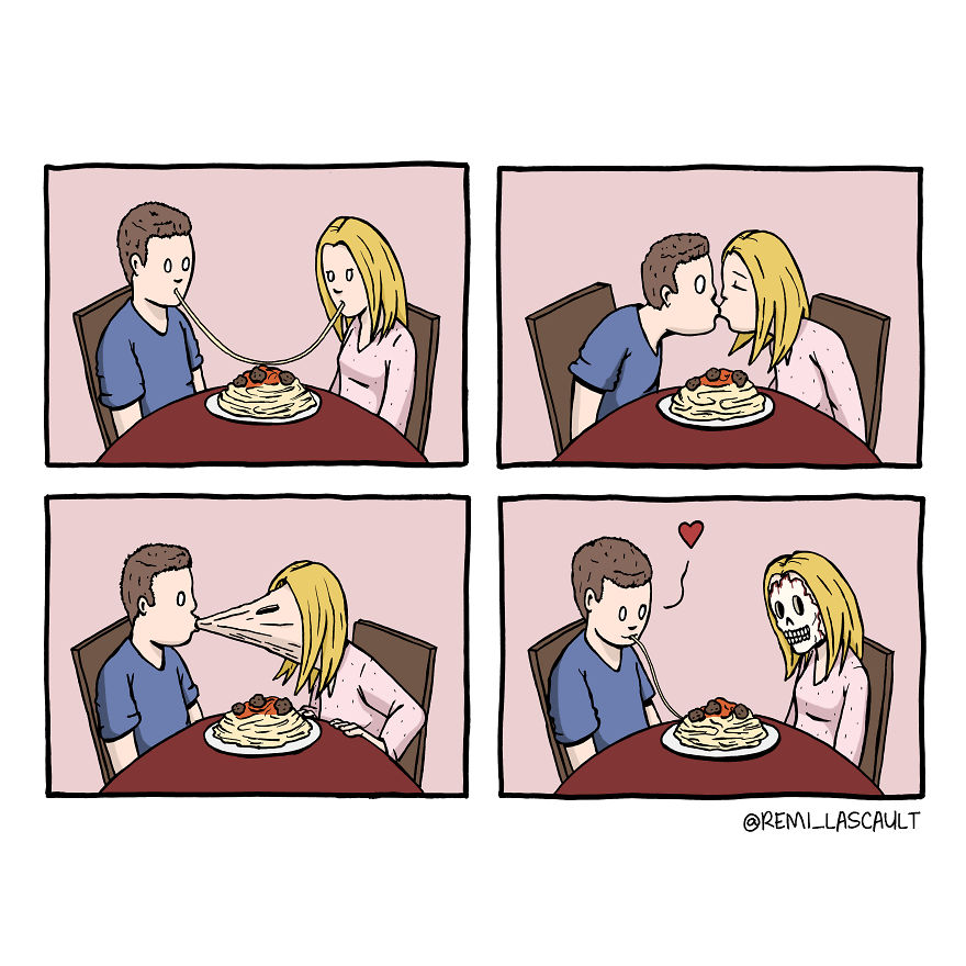 blursed spaghetti and meatballs | Scrolller