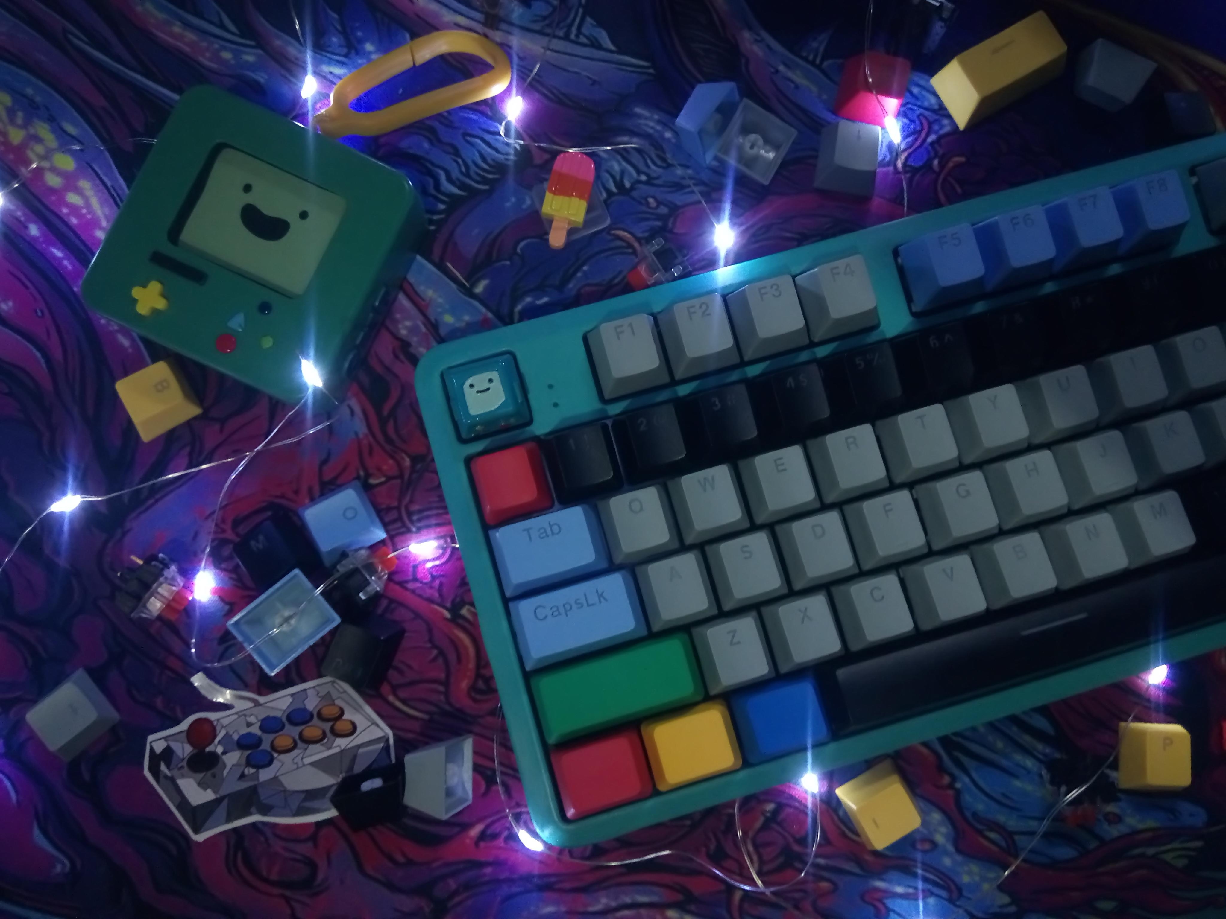 BMO Inspired Keyboard | Scrolller