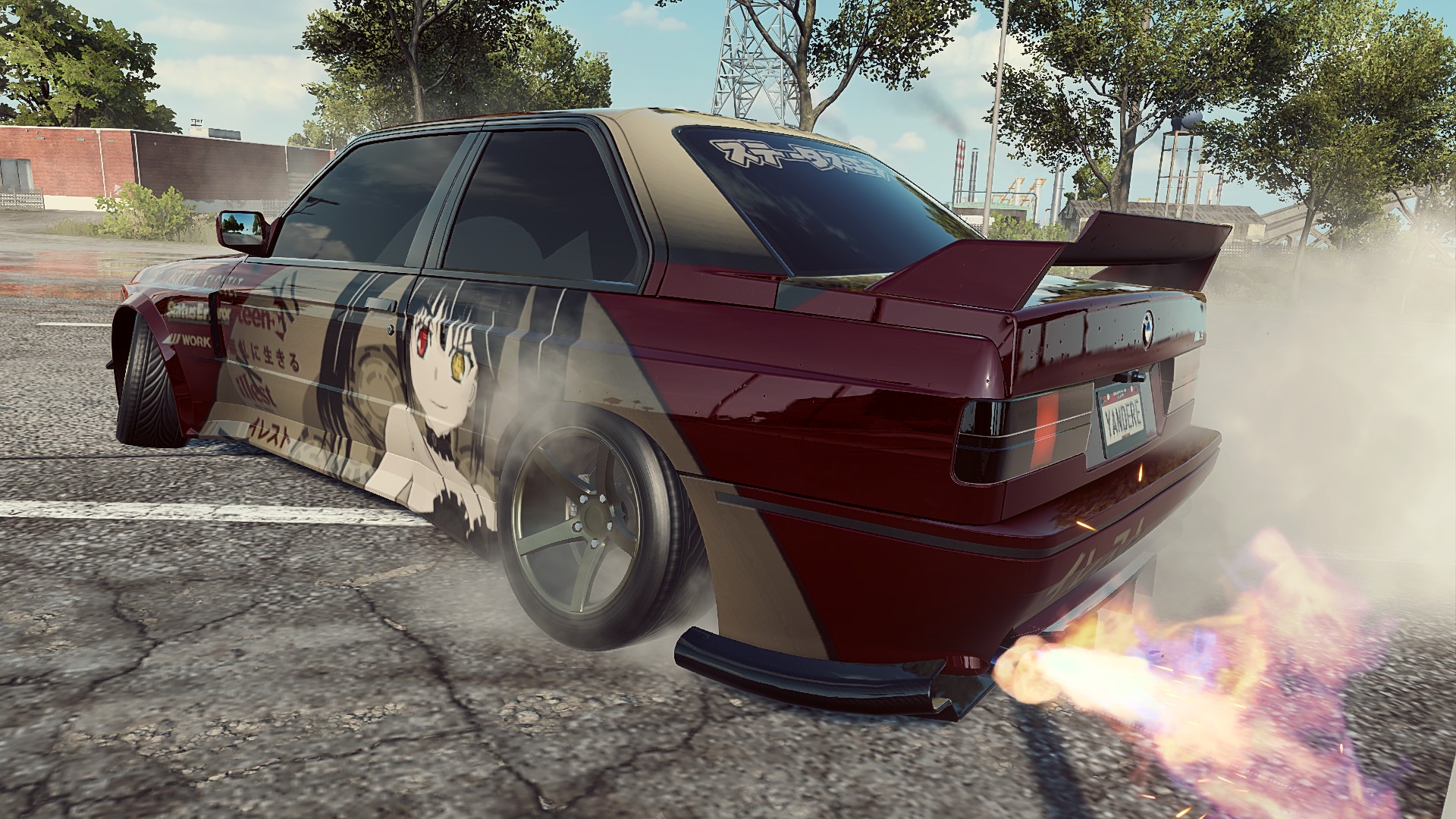 BMW E30 M3 Evolution II with Kurumi Tokisaki | Scrolller