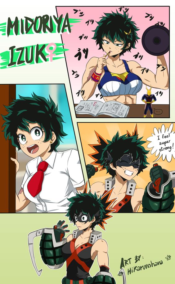 BNHA Midoriya Izuku ( ♀ ) | Scrolller