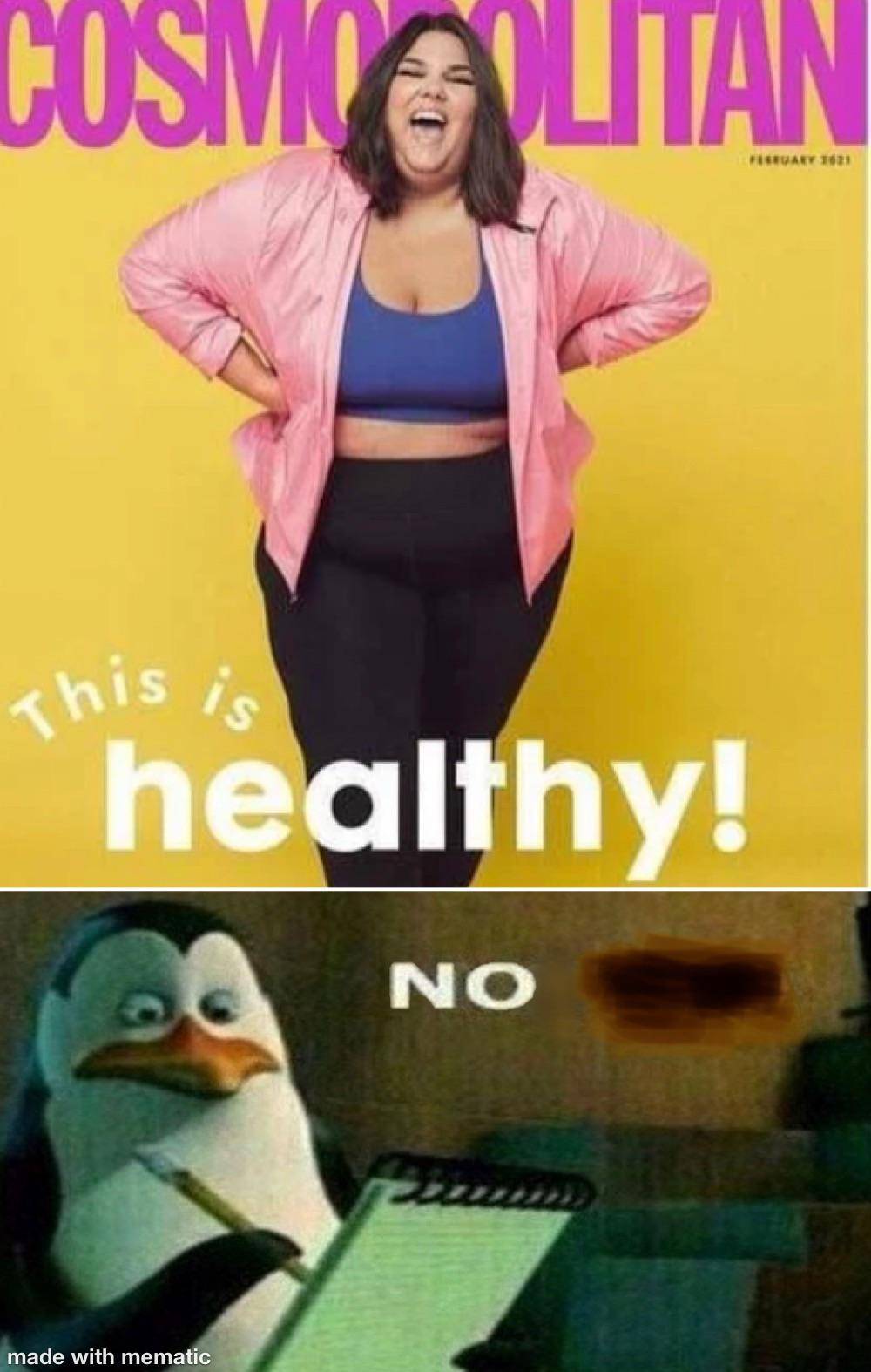 Body positivity doesn’t prevent heart failure | Scrolller