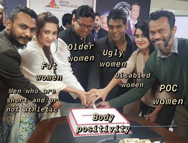 Body positivity is for everyone* | Scrolller