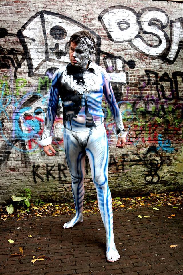 Bodypainted guy | Scrolller