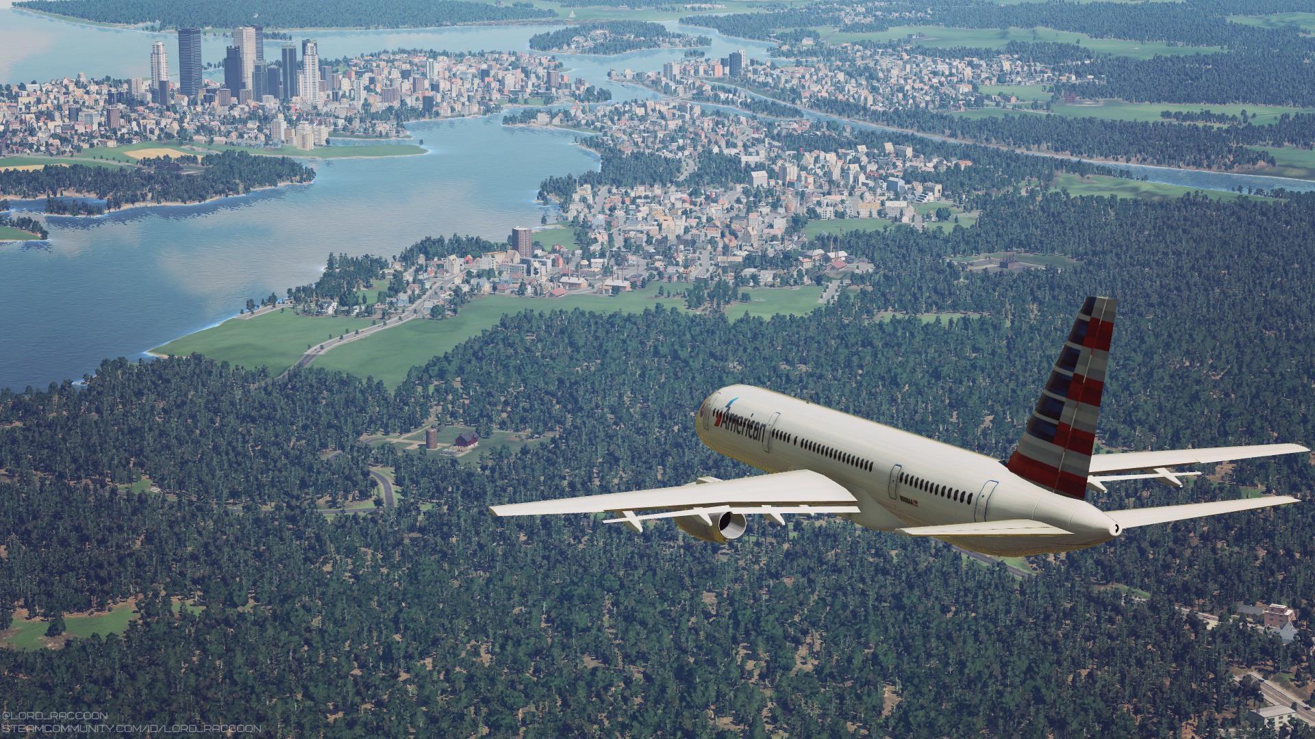 Boeing over the city | Scrolller