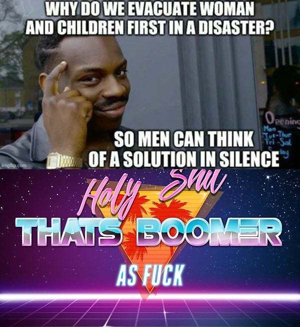 Boomer meme. | Scrolller