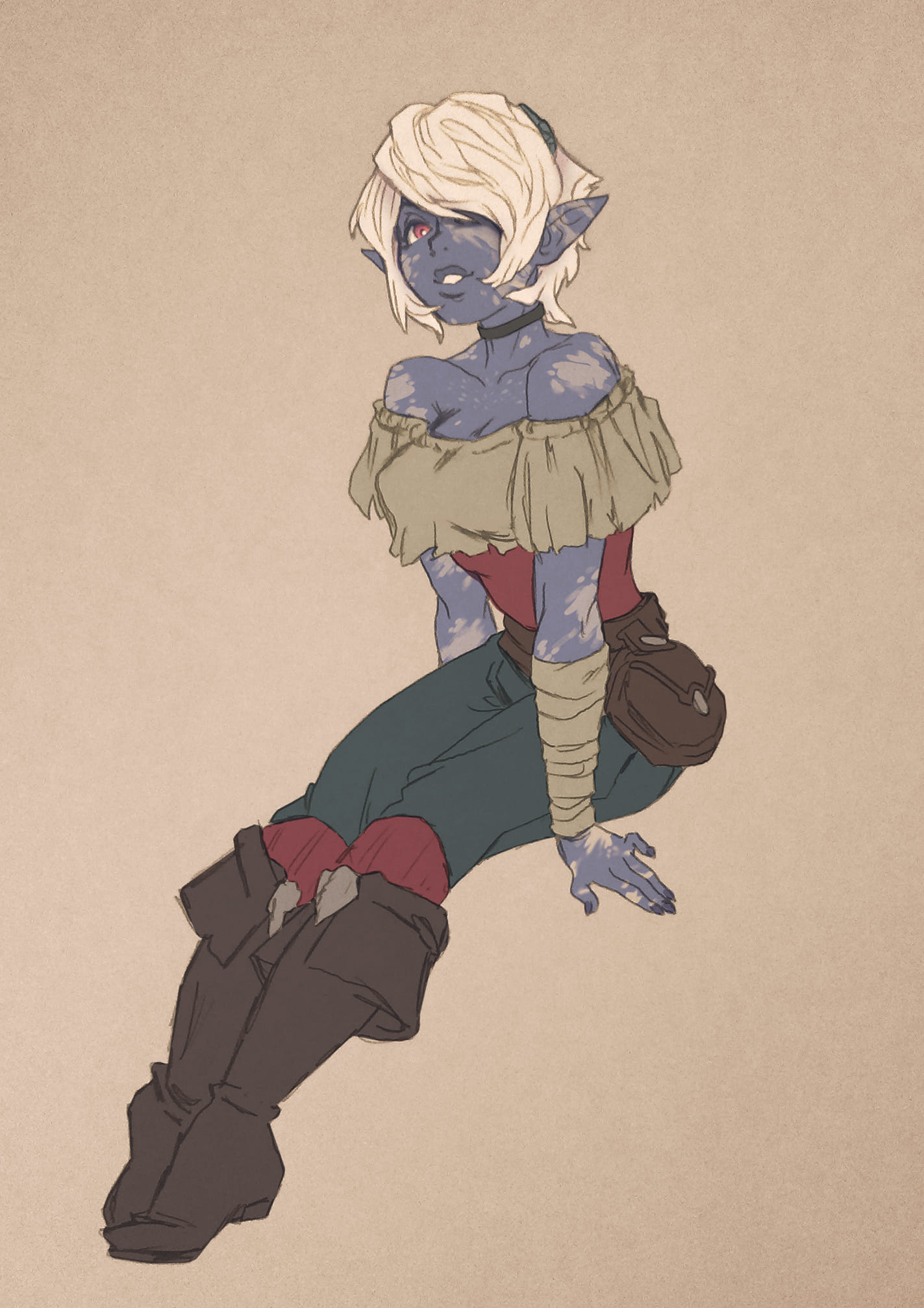 Bordeaux, Drow Outcast | Scrolller