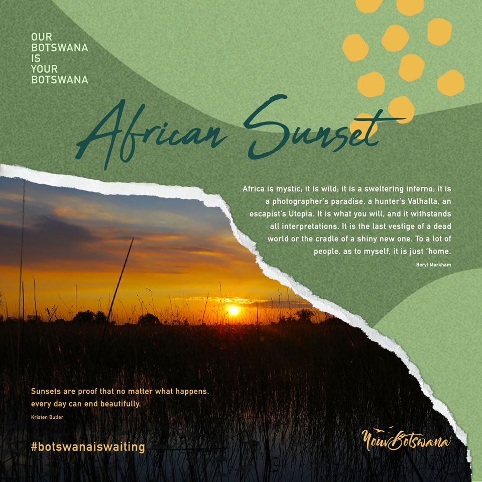 Botswana sunsets are truly magical | Scrolller