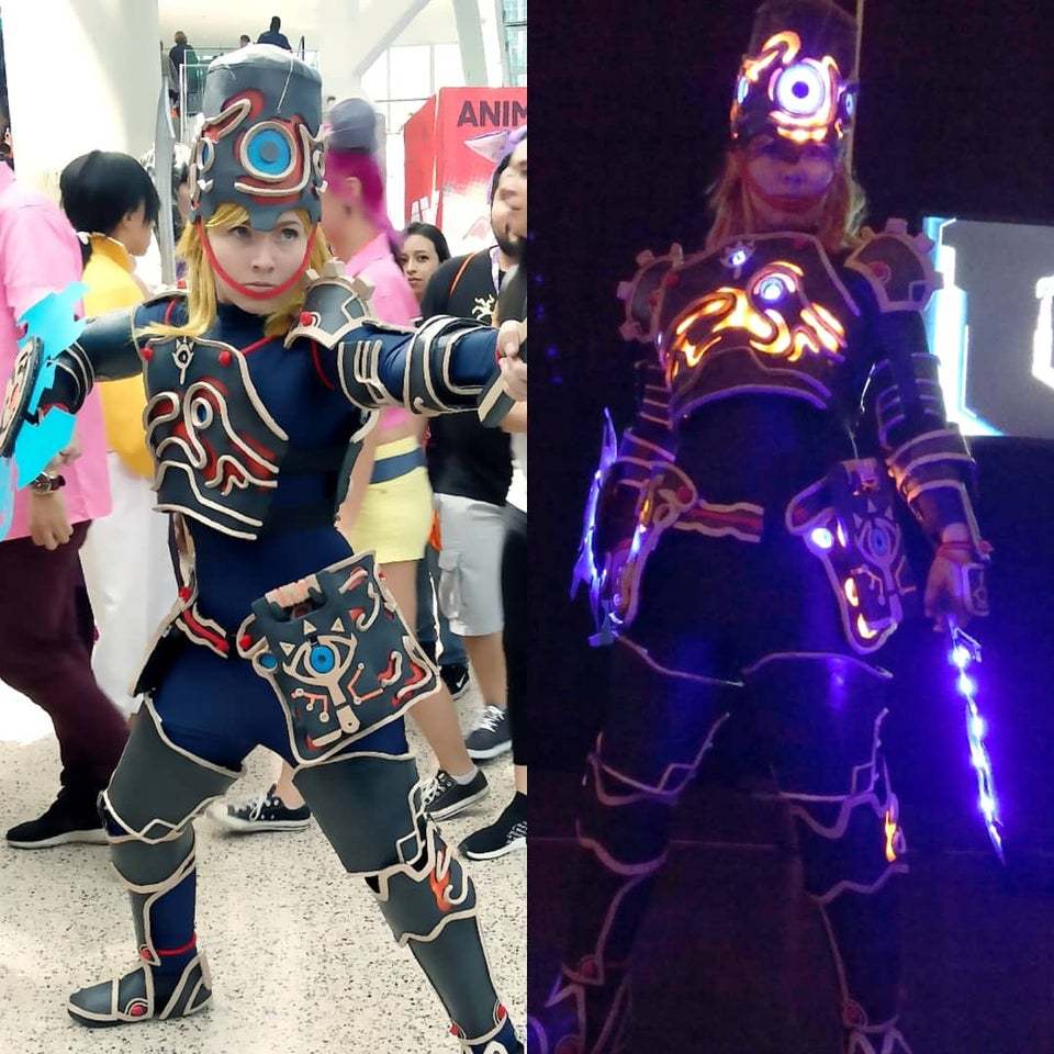 [BOTW] Ancient Amor Link LED Cosplay | Scrolller
