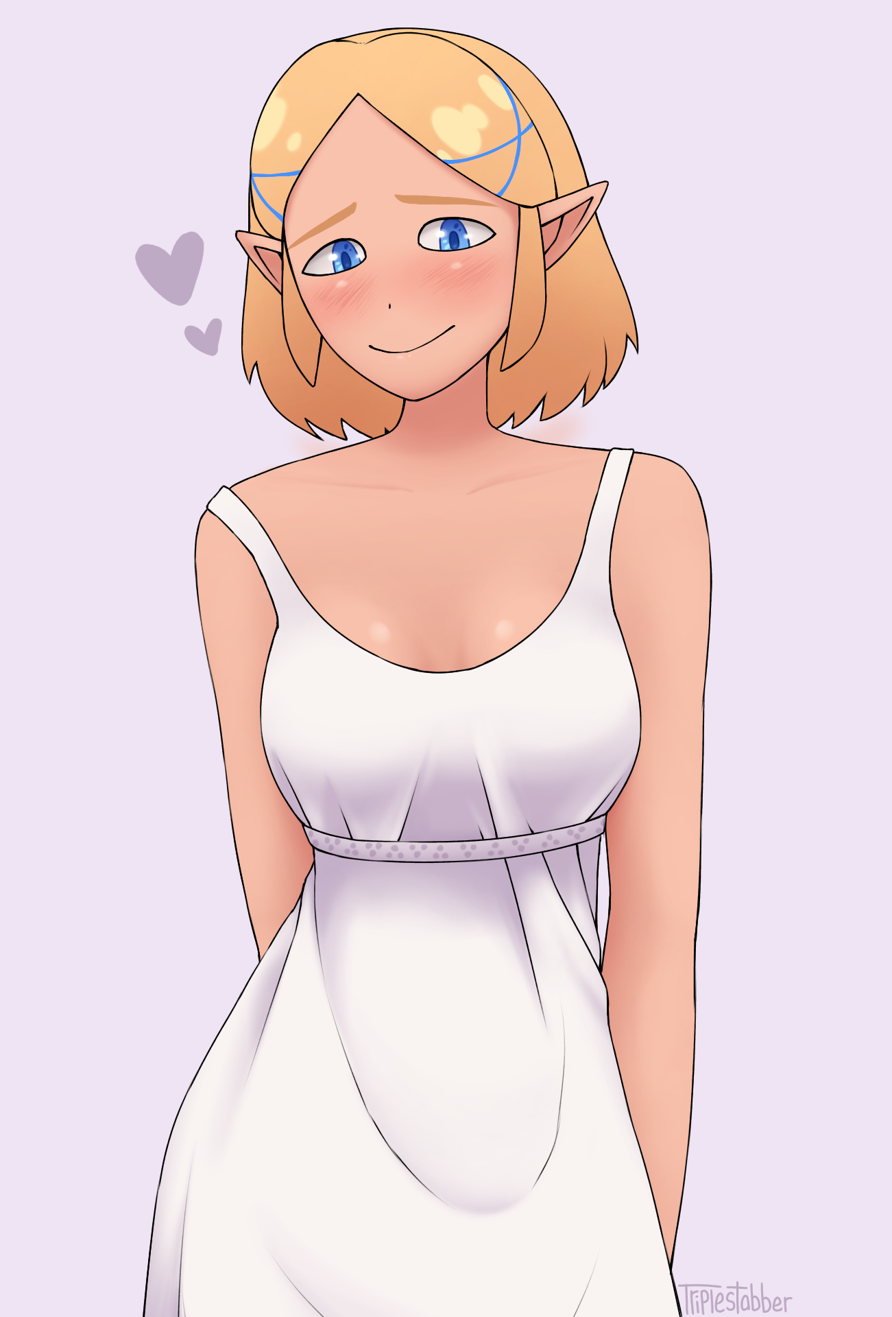 [BoTW2] [OC] Zelda is shy in this dress | Scrolller