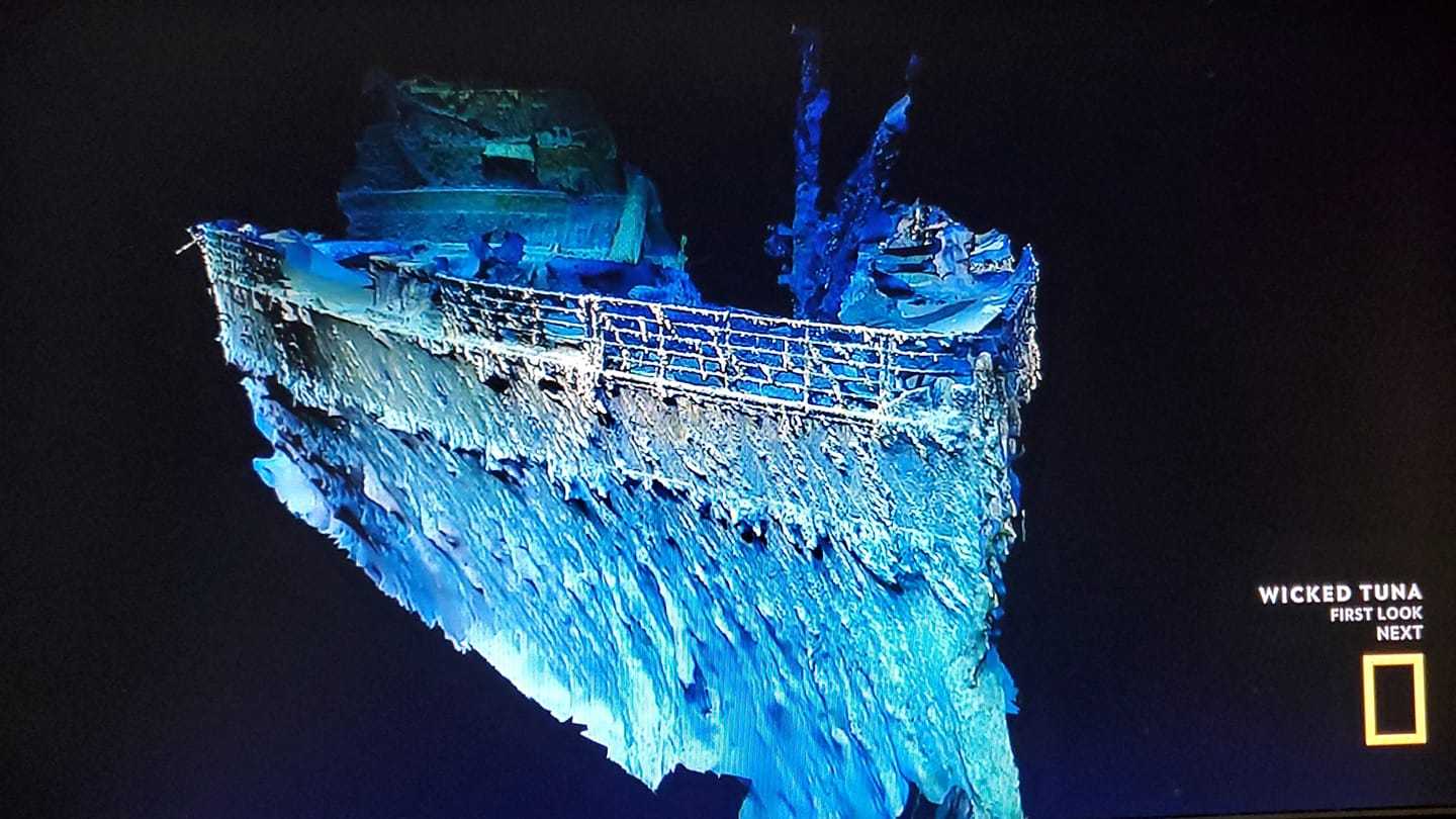 Brand New Photogrammetry image of the Titanic from the documentary "Back to the Titanic" | Scrolller
