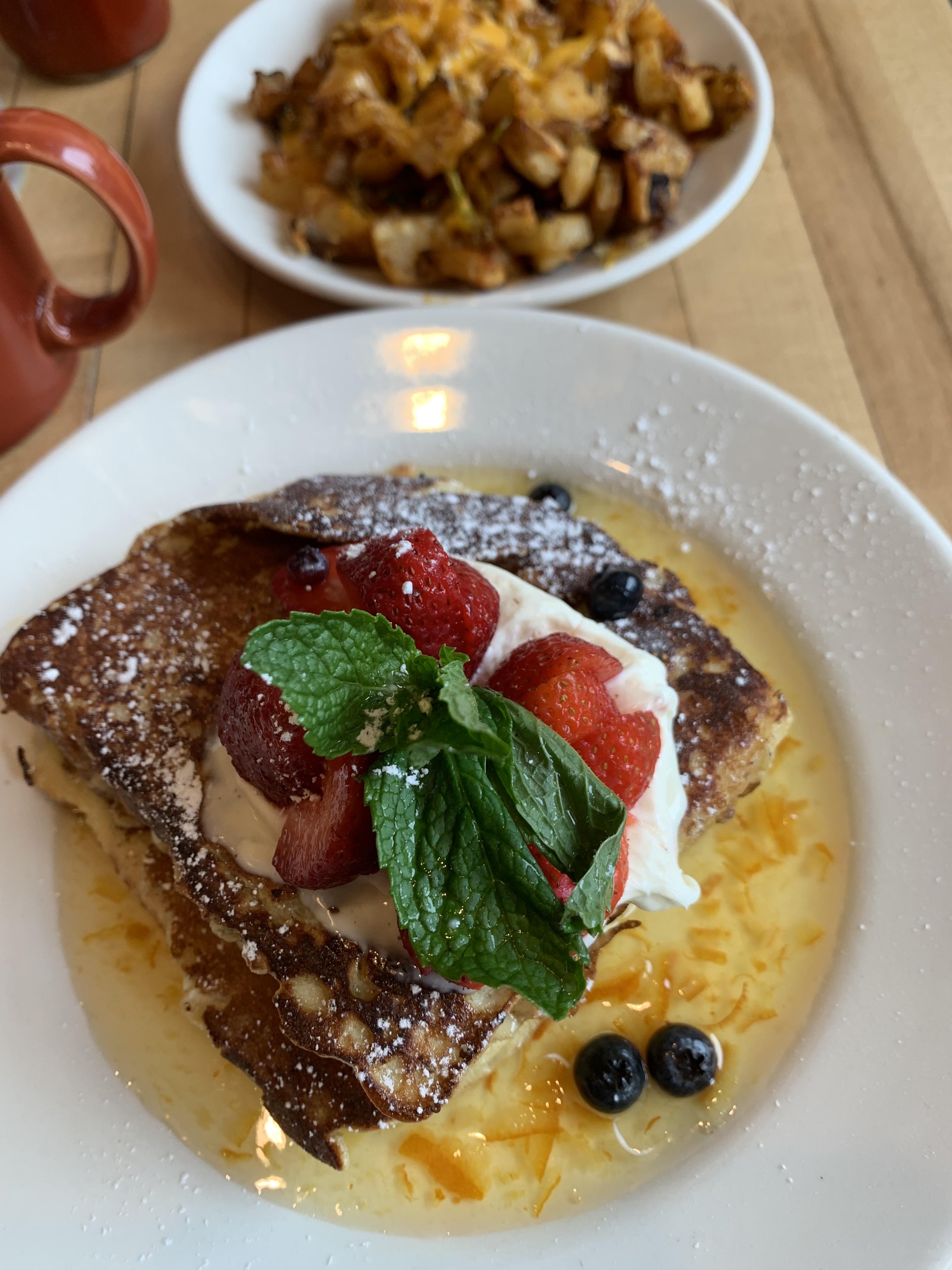 Bread pudding French toast, amazing. | Scrolller