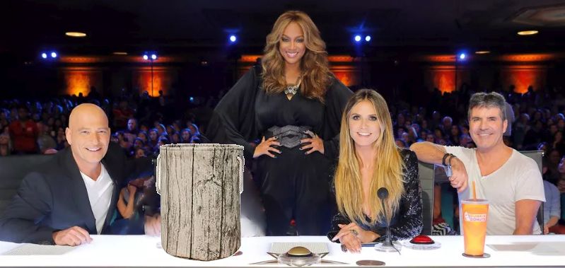 ** BREAKING ** Mel B. replaced with a tree stump. Rating go up! | Scrolller