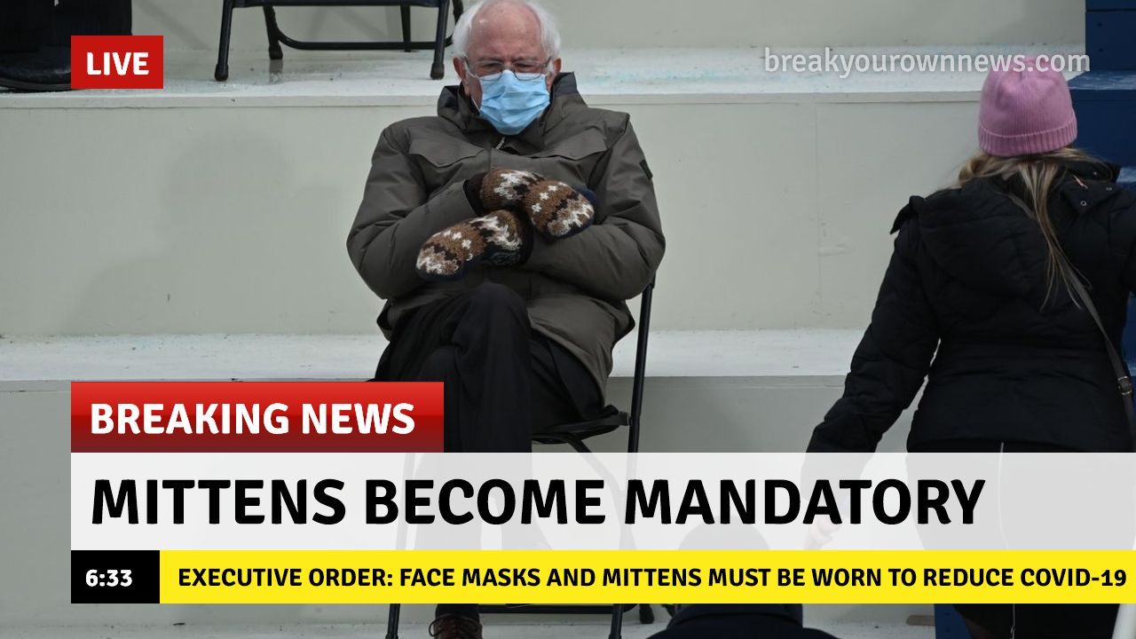 BREAKING NEWS: Mittens become mandatory | Scrolller