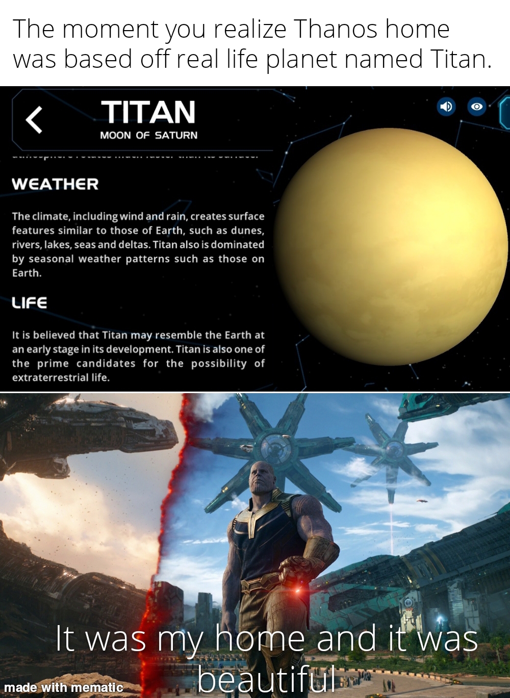 Breaking news Thanos planet is real | Scrolller