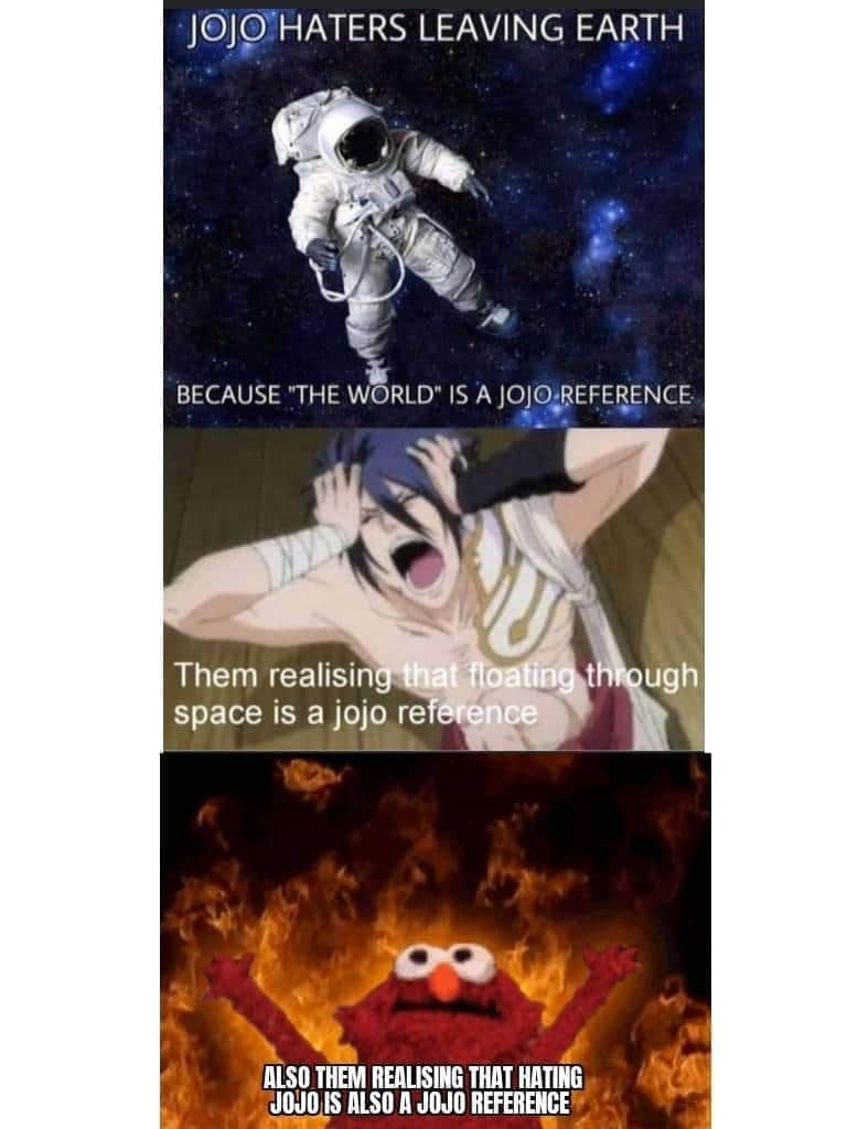 Breathing is a JoJo reference | Scrolller