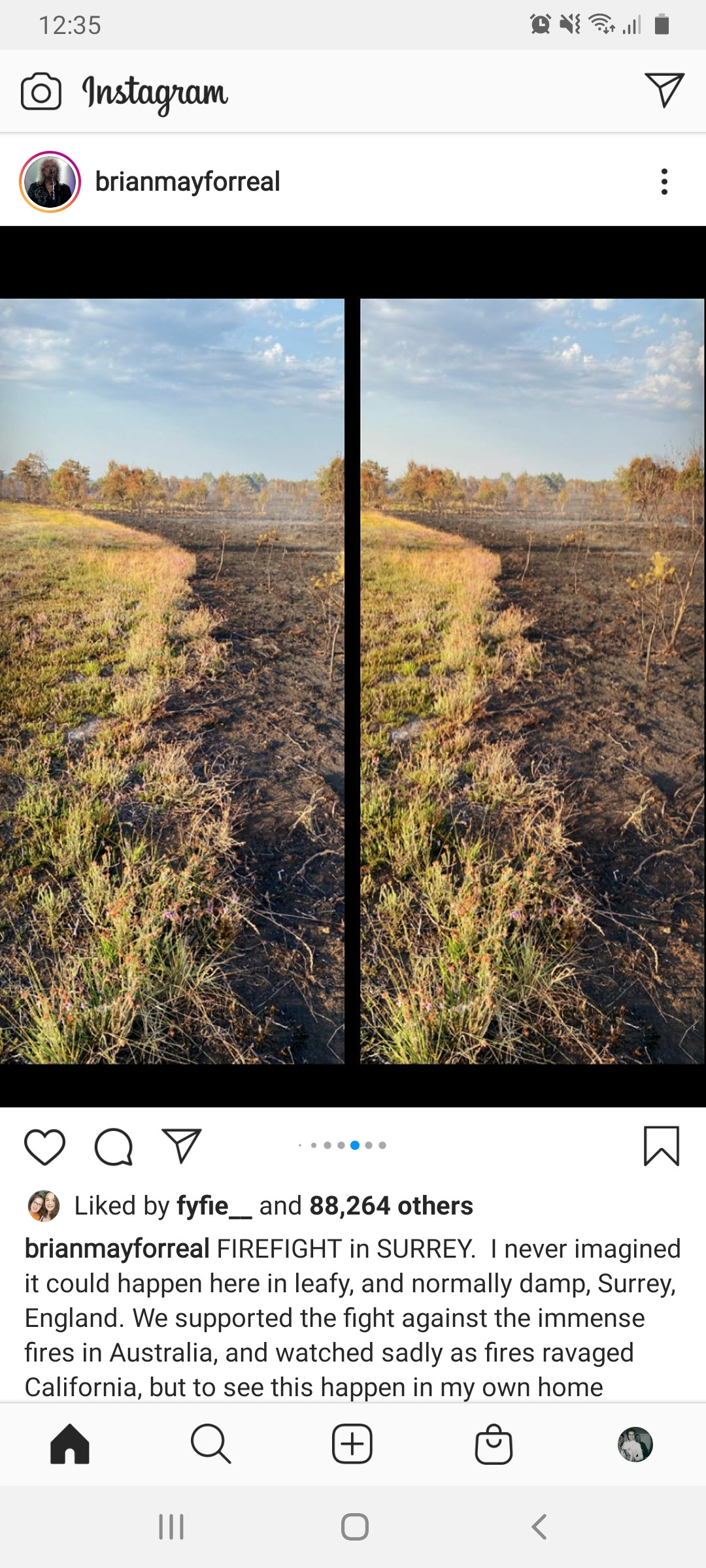 Brian May from Queen posted a few cross views on his Instagram | Scrolller