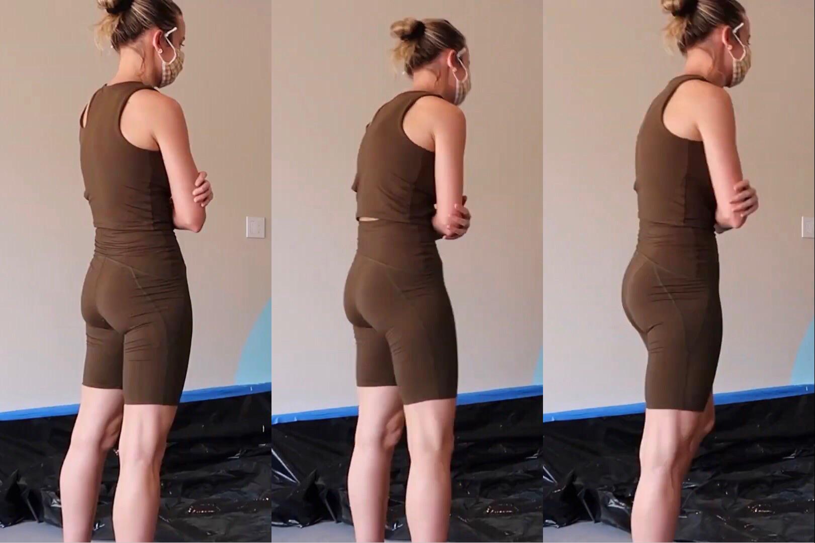 Brie Larson’s booty in tight, black spandex (1/2) | Scrolller