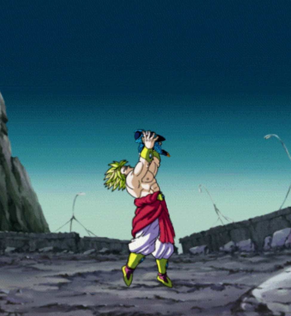 Broly raiding his beautiful baby boy | Scrolller