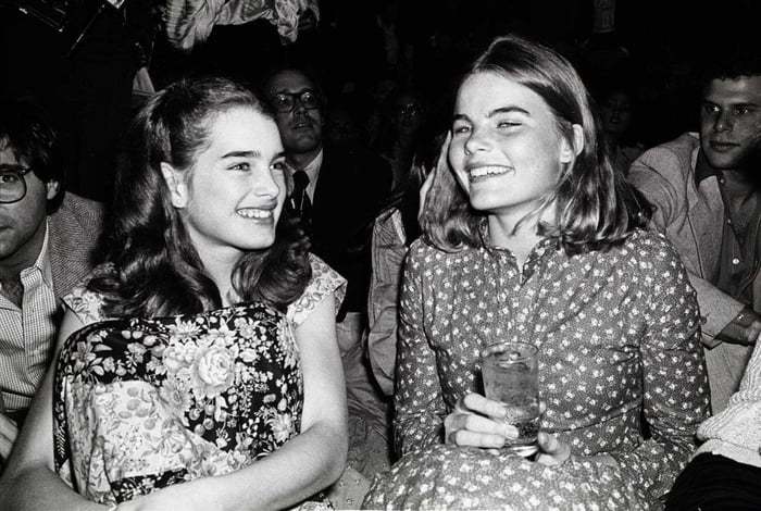 Brooke Shields and Mariel Hemingway at Studio 54, 1978 | Scrolller